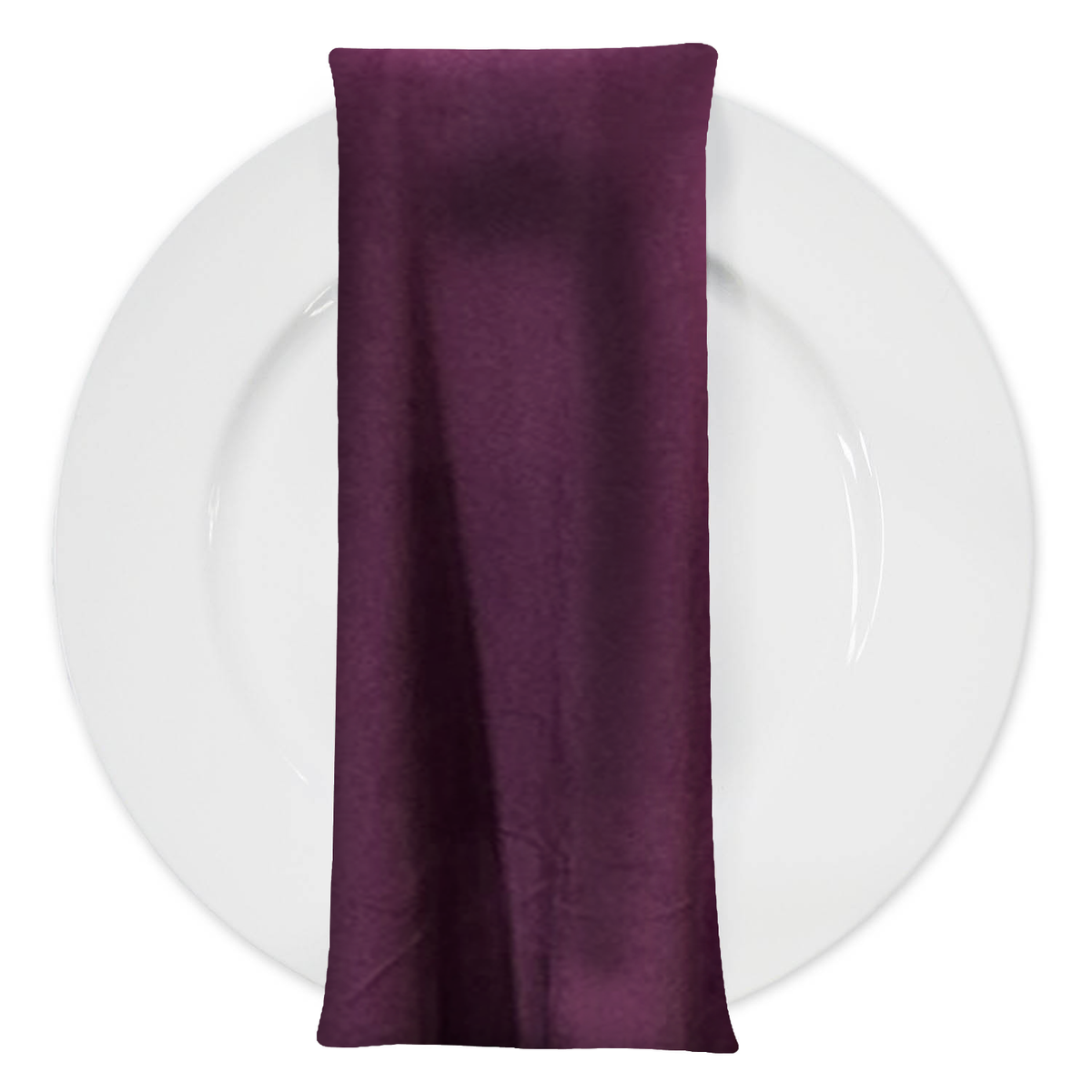 Luxury Plush Velvet Napkin in Plum – Urquid Linen