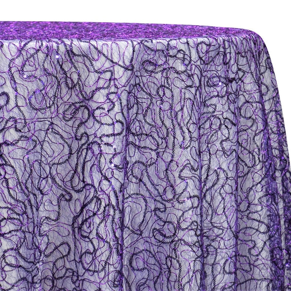 Bedazzle Table Linen in Purple – Urquid Linen