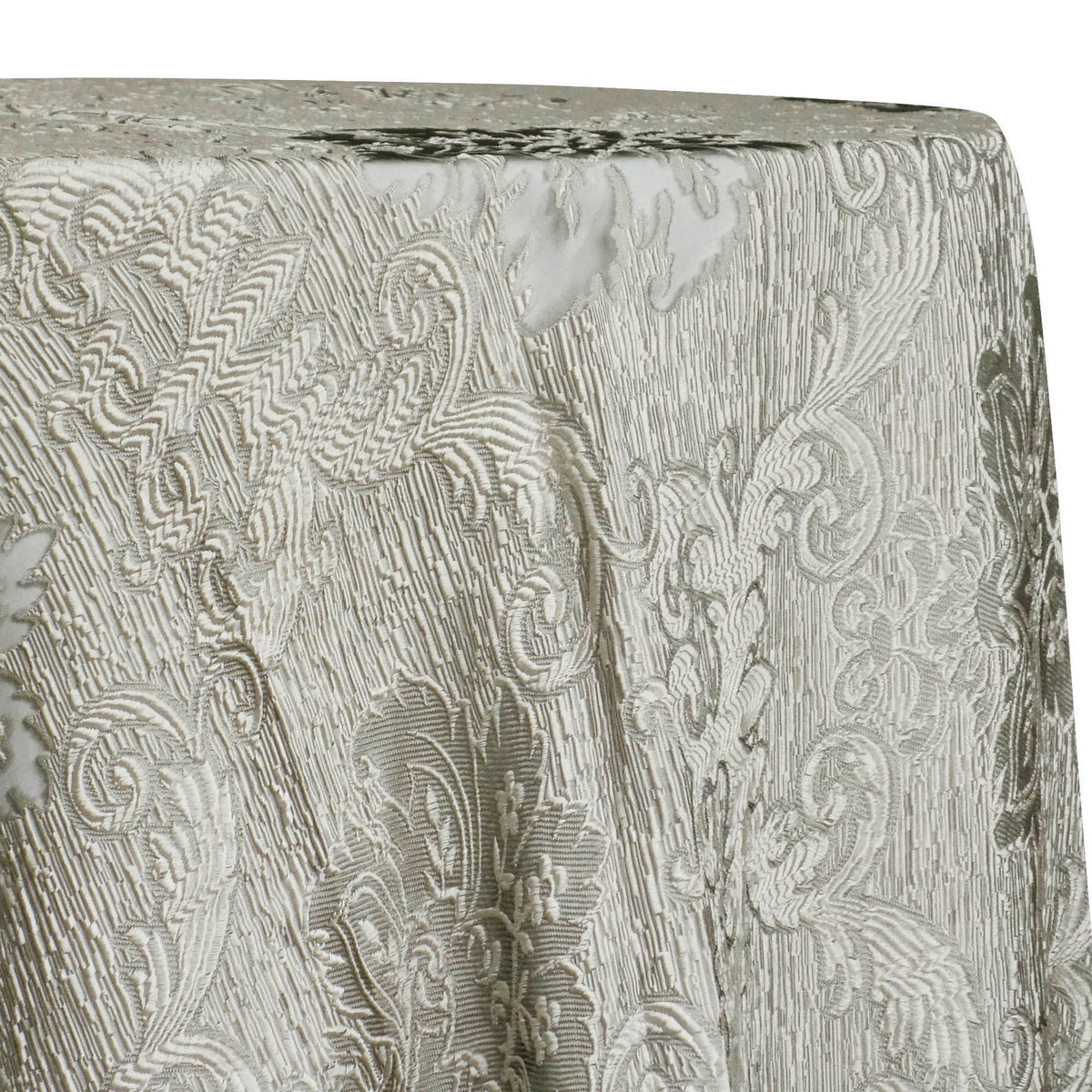 Regency Damask Sheer Tablecloths & Overlays | Urquid Linen