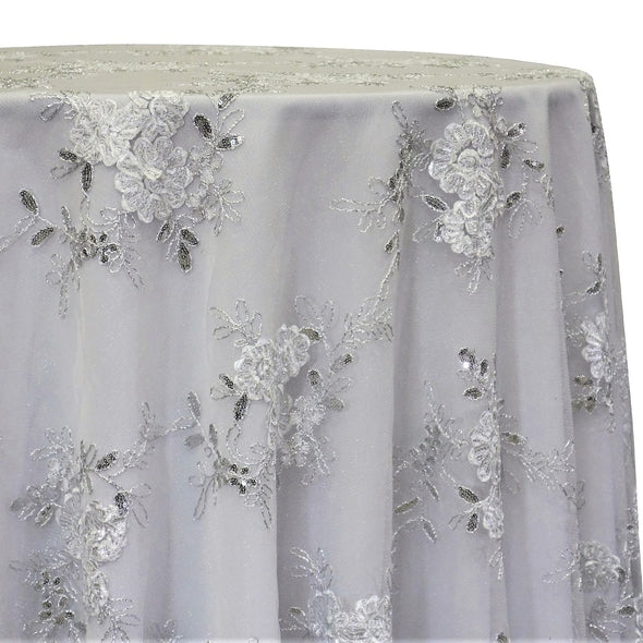 Ribbon Mesh Lace Tablecloths & Overlays | Urquid Linen