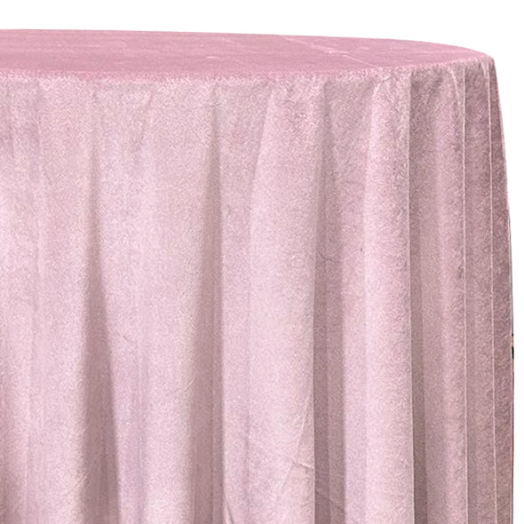 Luxury Plush Velvet Table Linen in Rose – Urquid Linen