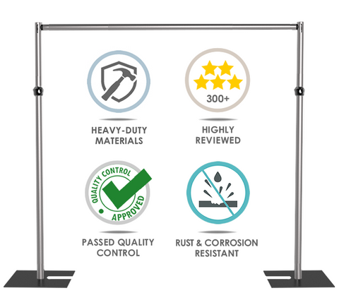 Build Your Custom Backdrop Kit – Perfect for Events & Photography ...