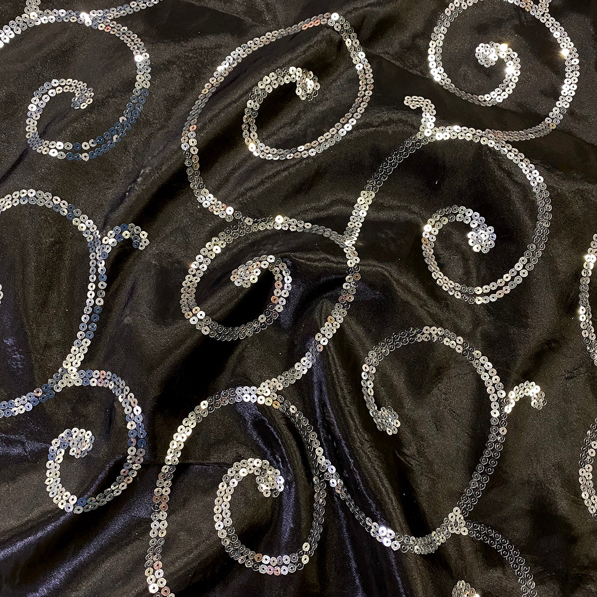Silver Swirl Design