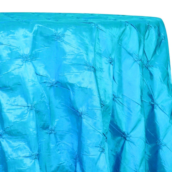 Belly Button (Pinwheel) Table Linen in Turquoise – Urquid Linen