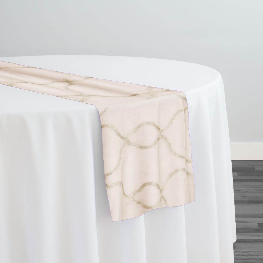 Vertigo Sheer Table Runners | Urquid Linen
