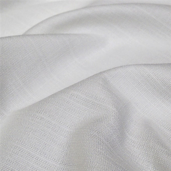 Rustic Linen Table Linen in White