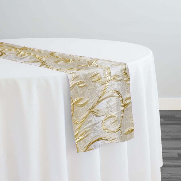 Tuscany Jacquard (Reversible) Table Runners | Urquid Linen