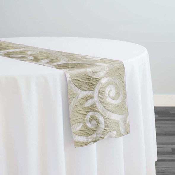 Tuscany Jacquard (Reversible) Table Runners | Urquid Linen