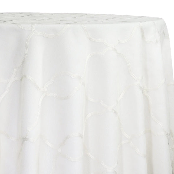 Vertigo Sheer Tablecloths & Overlays | Urquid Linen